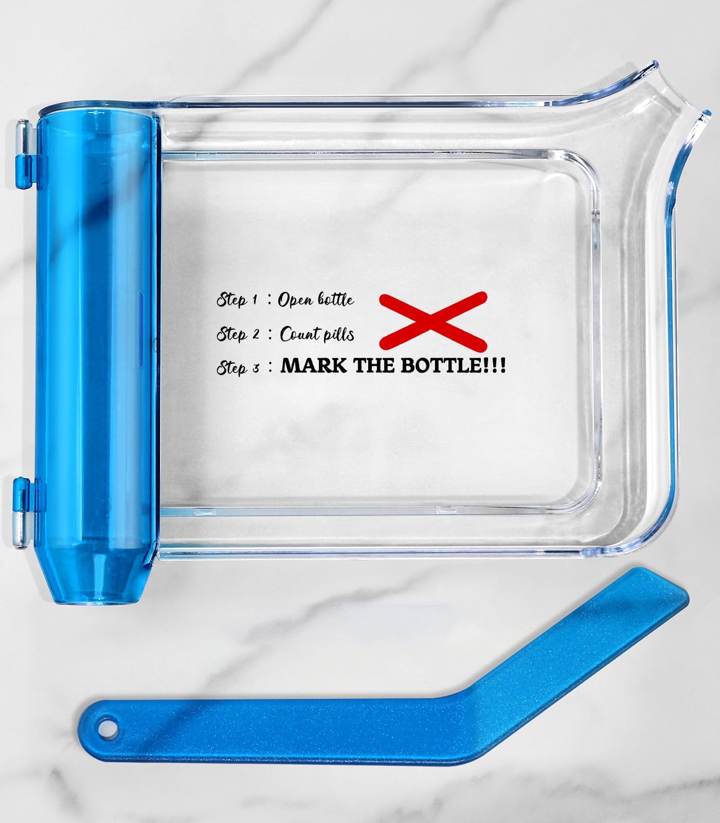 Amazon.com: Medarchitect Right Hand Pill Counting Tray with Spatula ...