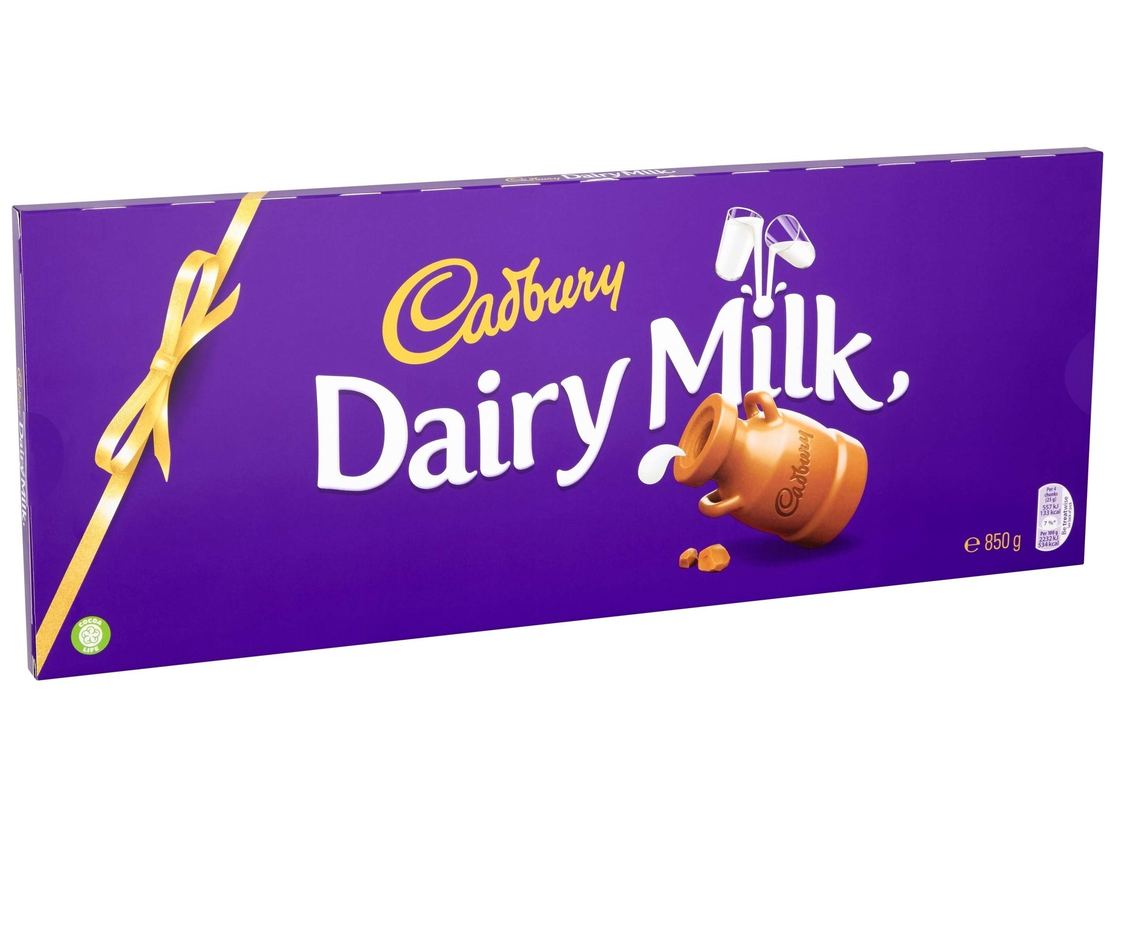 Cadbury Dairy Milk Chocolate Gift Bar 850g Kit Kat White Chocolate cadbury-dairy-milk-chocolate-gift-bar-850g-kit-kat-white-chocolate