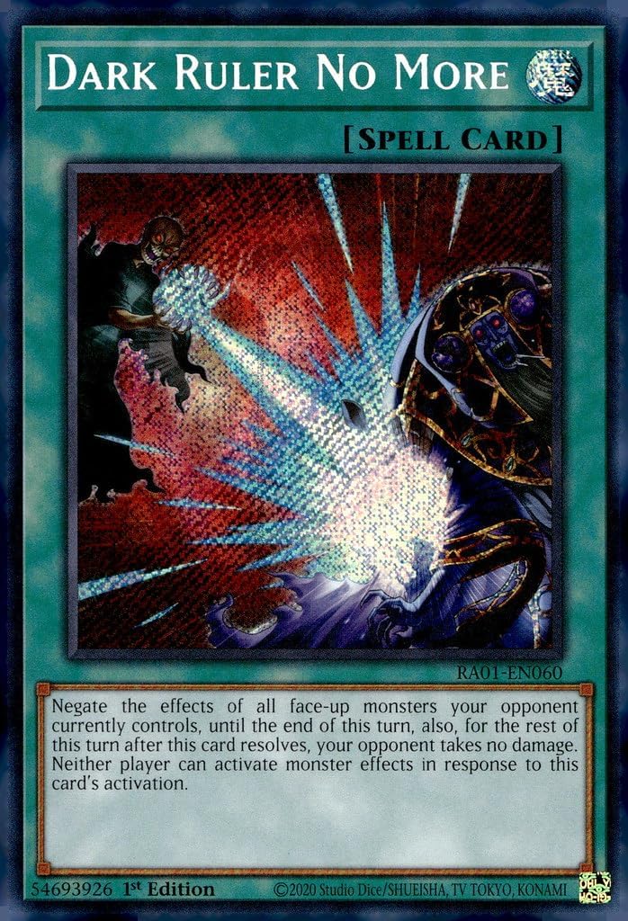 Amazon.com: Dark Ruler No More (Secret Rare) - RA01-EN060 - Secret Rare ...