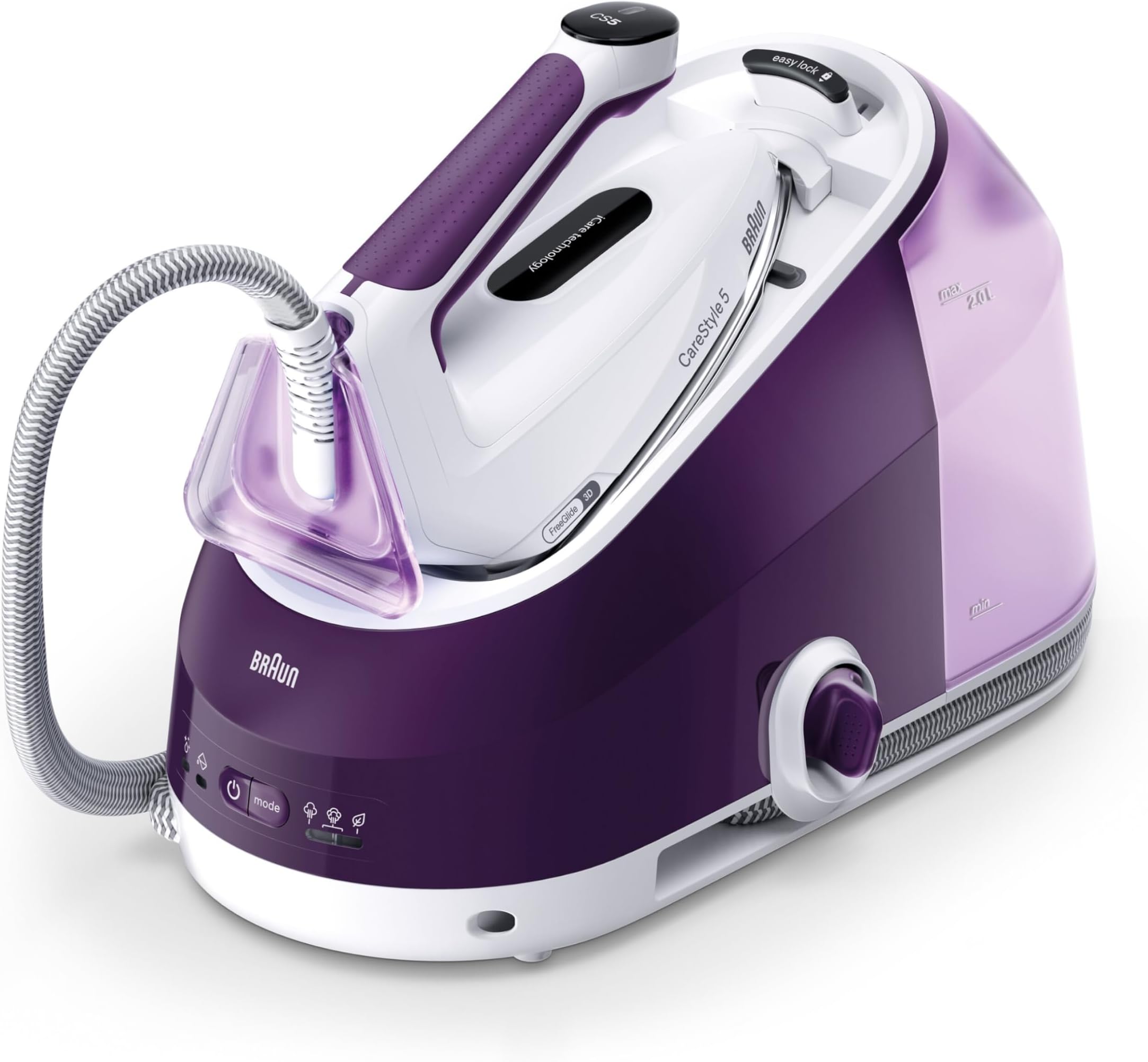 Amazon.de: Braun FreeStyle 3 FI3144BL Dampfbügeleisen mit 3D-FreeGlide ...