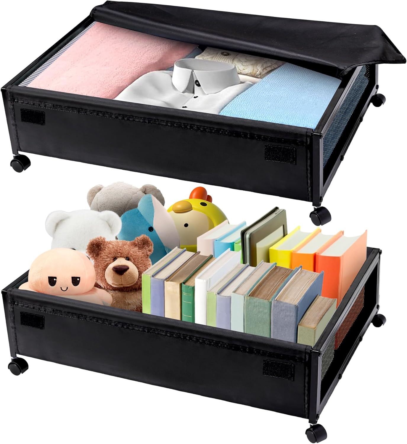 Amazon Womrich Under Bed Storage Under Bed Storage Containers