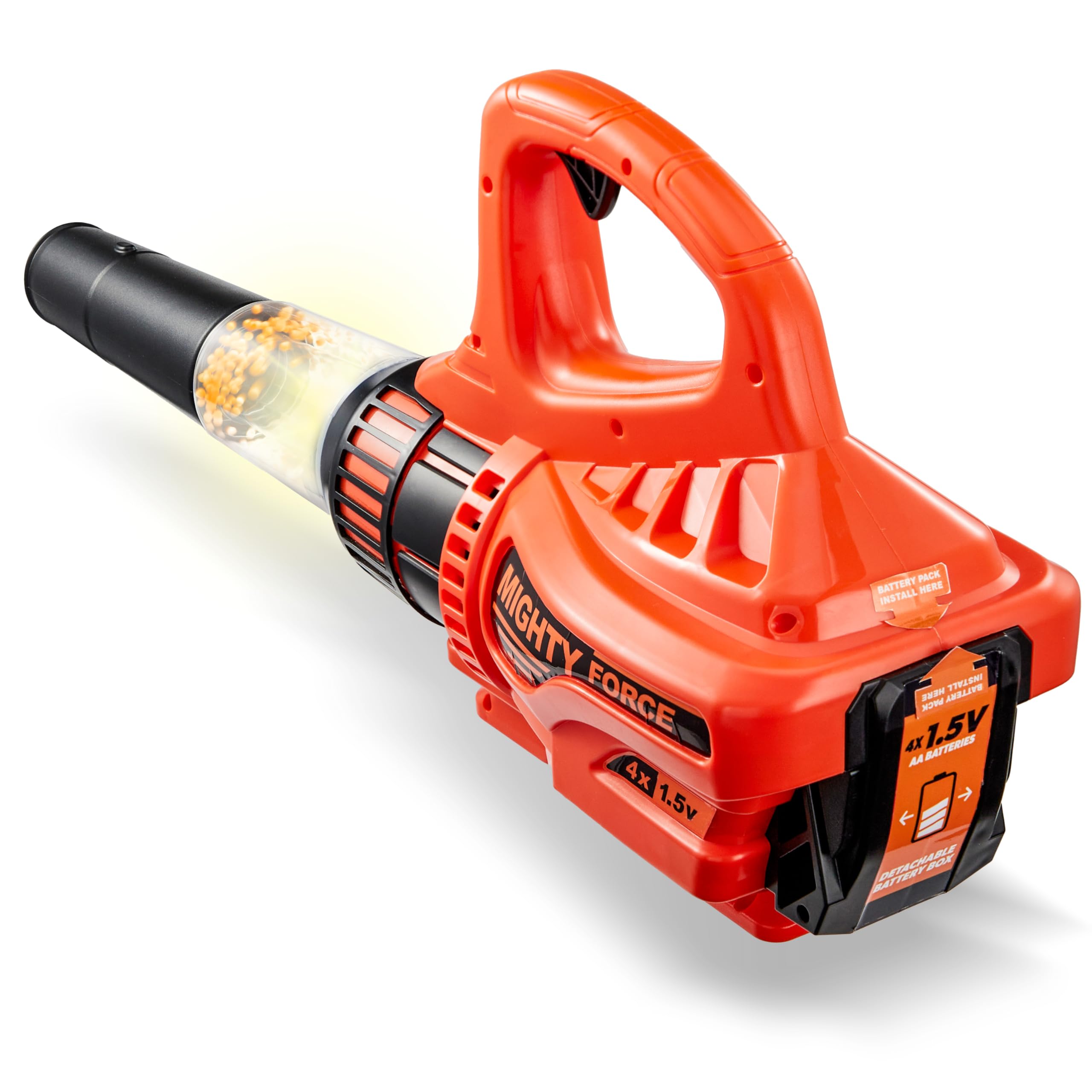 Amazon.com: Mighty Force Toddler Leaf Blower: Electronic Modern Pretend ...