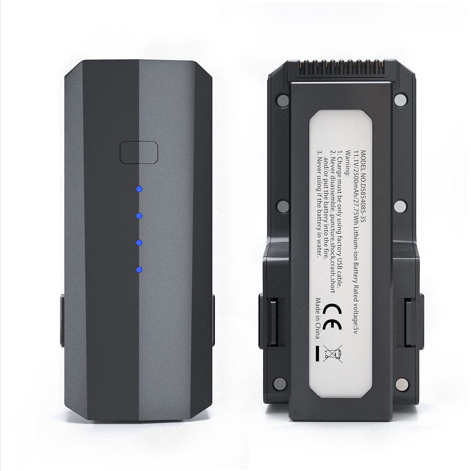 Ruko F11/F11Pro Drone Battery 11.1V 2500mAh/27.75Wh Li-po Rechargeable ...