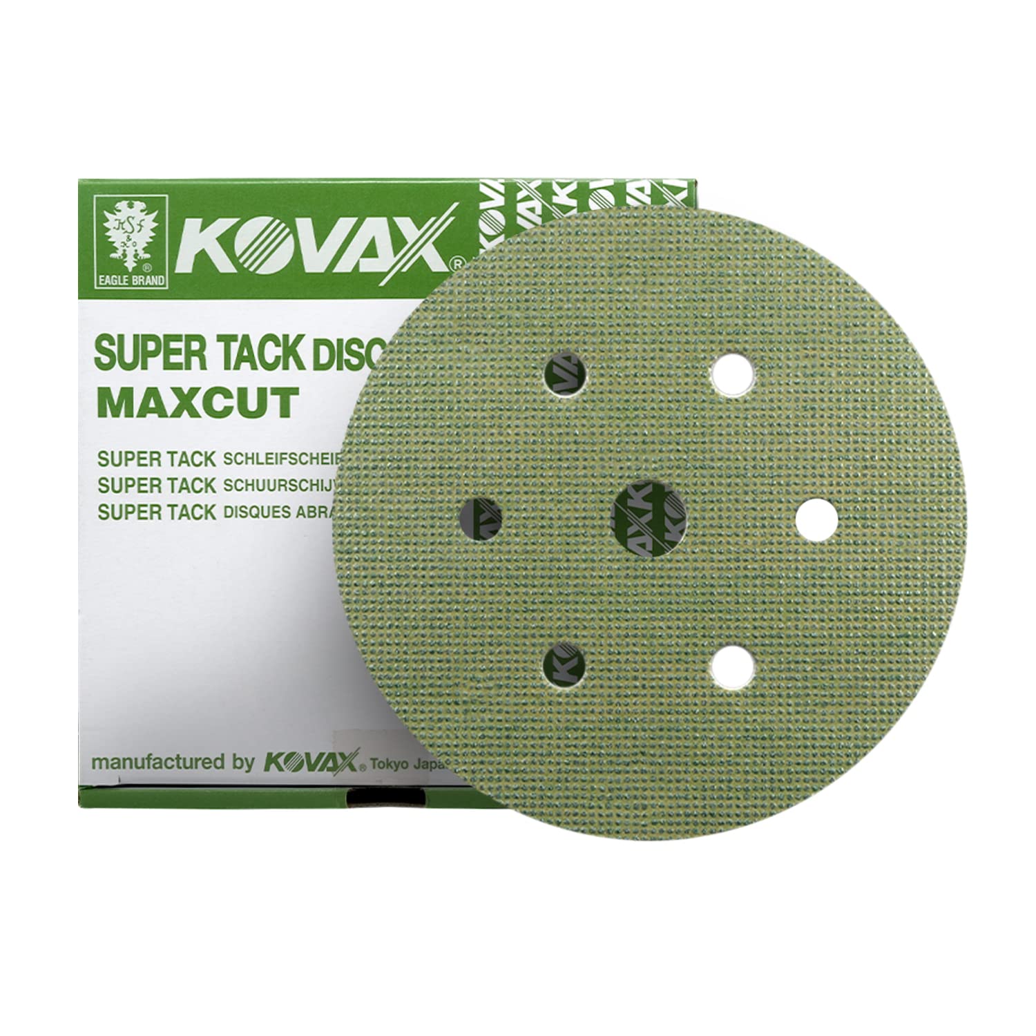Eagle 563-0080 - 6 inch MaXcut SUPER-TACK Discs - Dustless - Grit P80 ...