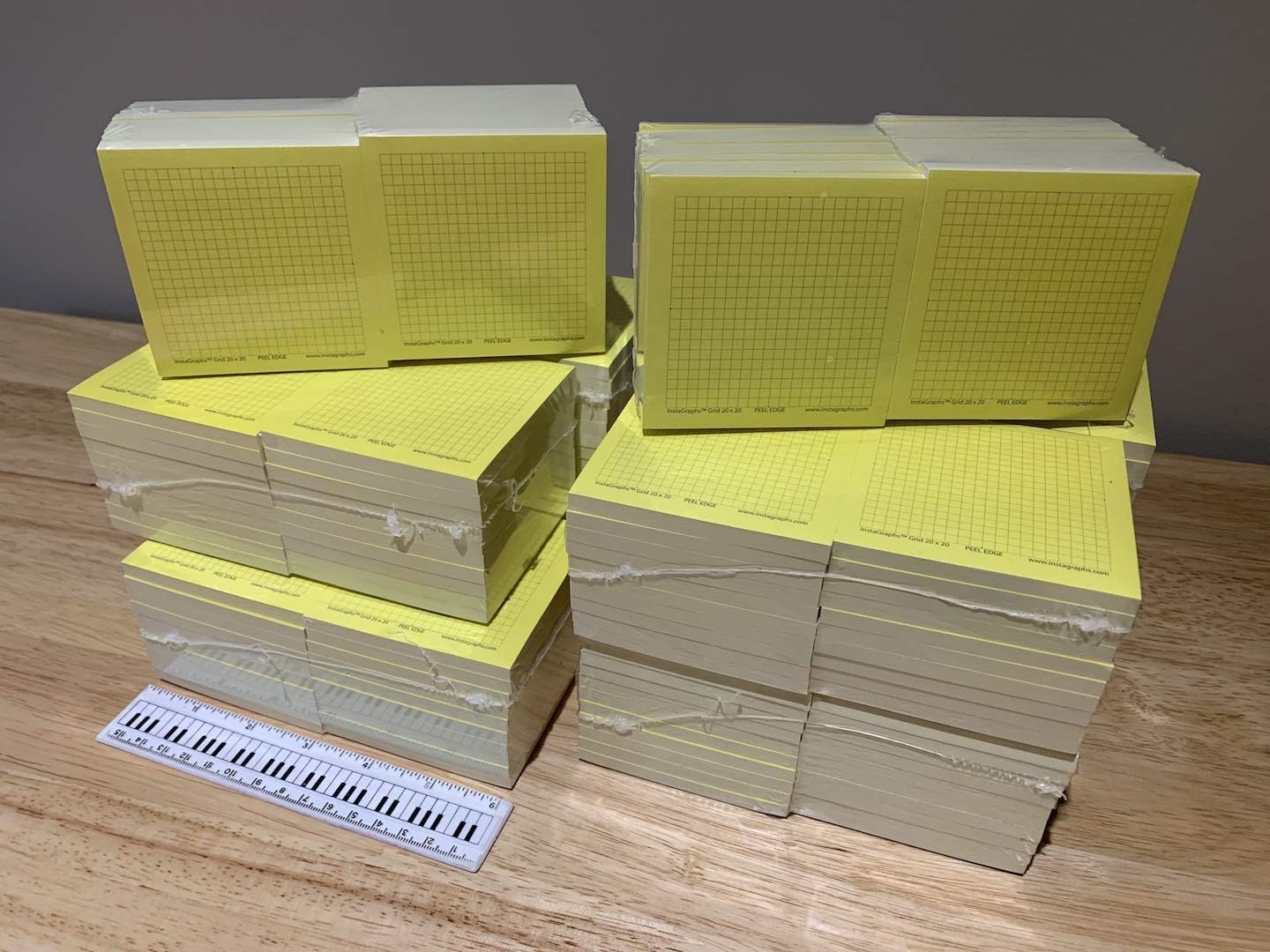 Amazon.com : InstaGraphs 24x24 Grid WITH AXES 200 pad pack (50 sheets ...