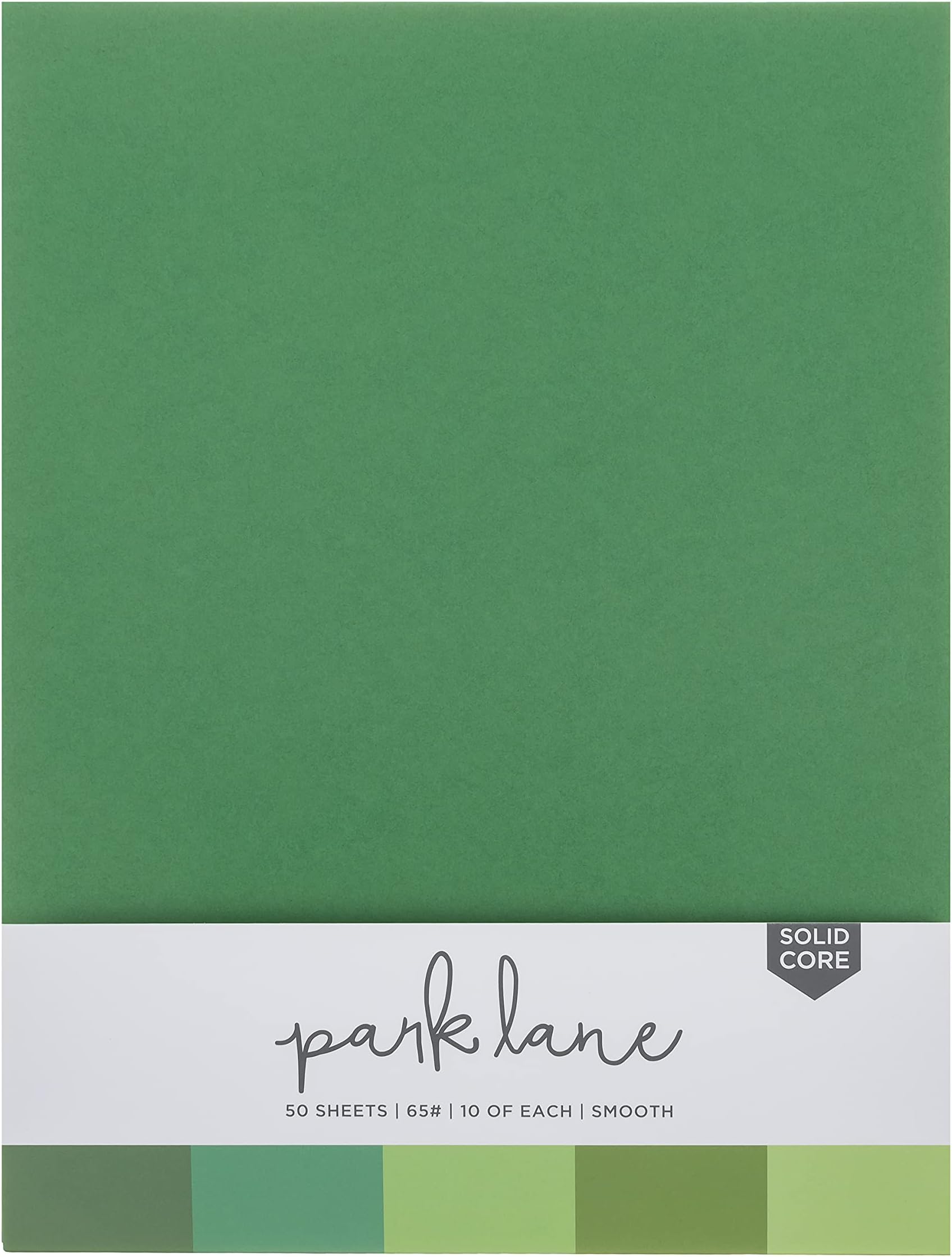 Amazon.com : Green Colored Cardstock Thick Paper 50 Sheets, 8.5" x 11 ...