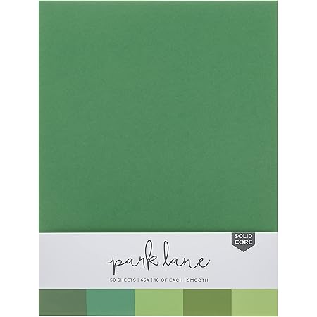 Amazon.com: Green Cardstock - 8.5 x 11 inch - 65Lb Cover - 50 Sheets ...