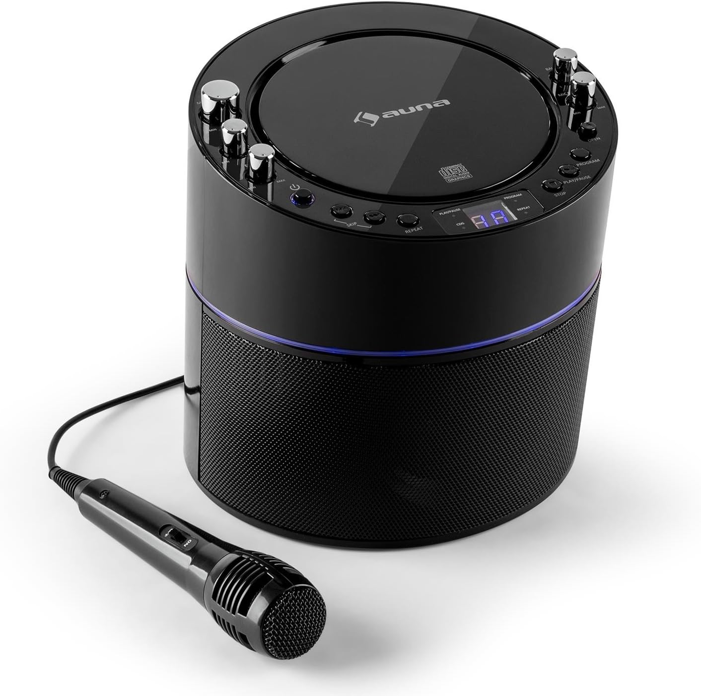 Auna KS 1 Hogar Al mbrico Sistema De Karaoke Al mbrico 2 8 M CD