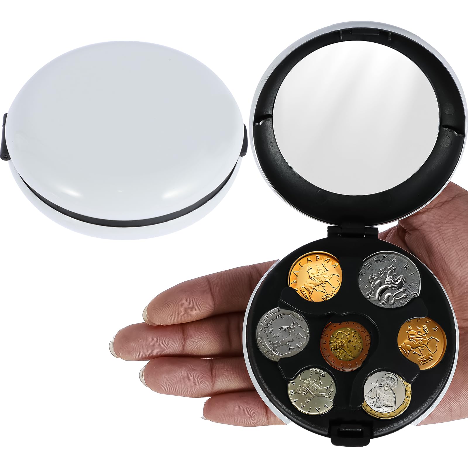 2Pcs Japanese Yen Coin Holders, Space Saving Charge Organizer and ...
