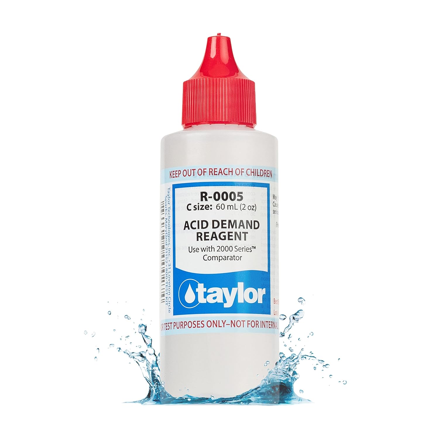 Taylor Replacement Reagents R-0005-C Acid Demand #5 - 2 Ounces : Amazon.in