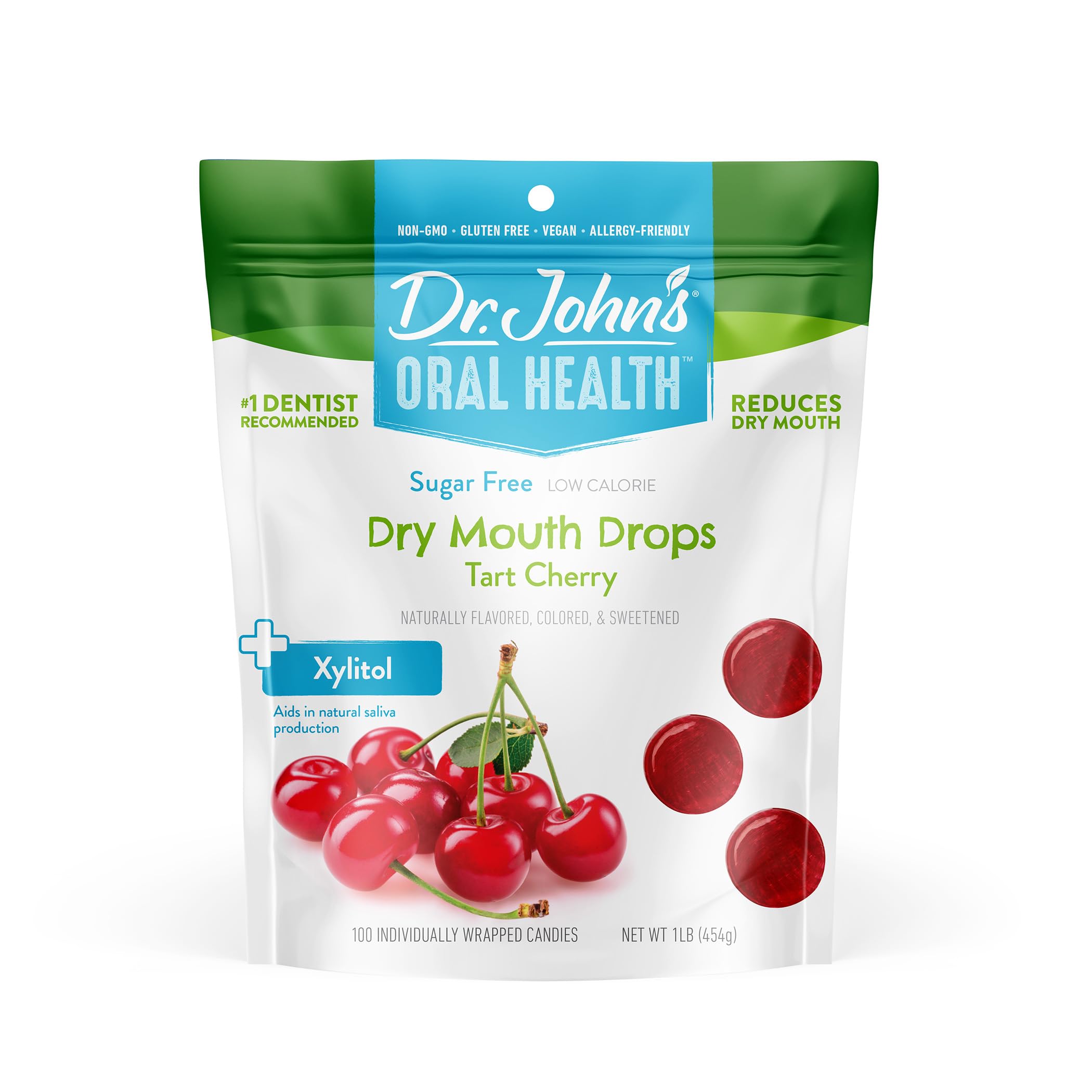 Amazon.com : Dr. John’s Oral Health Sugar Free Candy, Healthy Dry Mouth ...