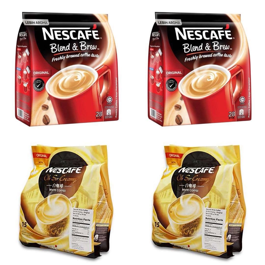 Amazon.com : 2 Pack Nescafé 3 in 1 Instant Coffee Sticks Imported from ...