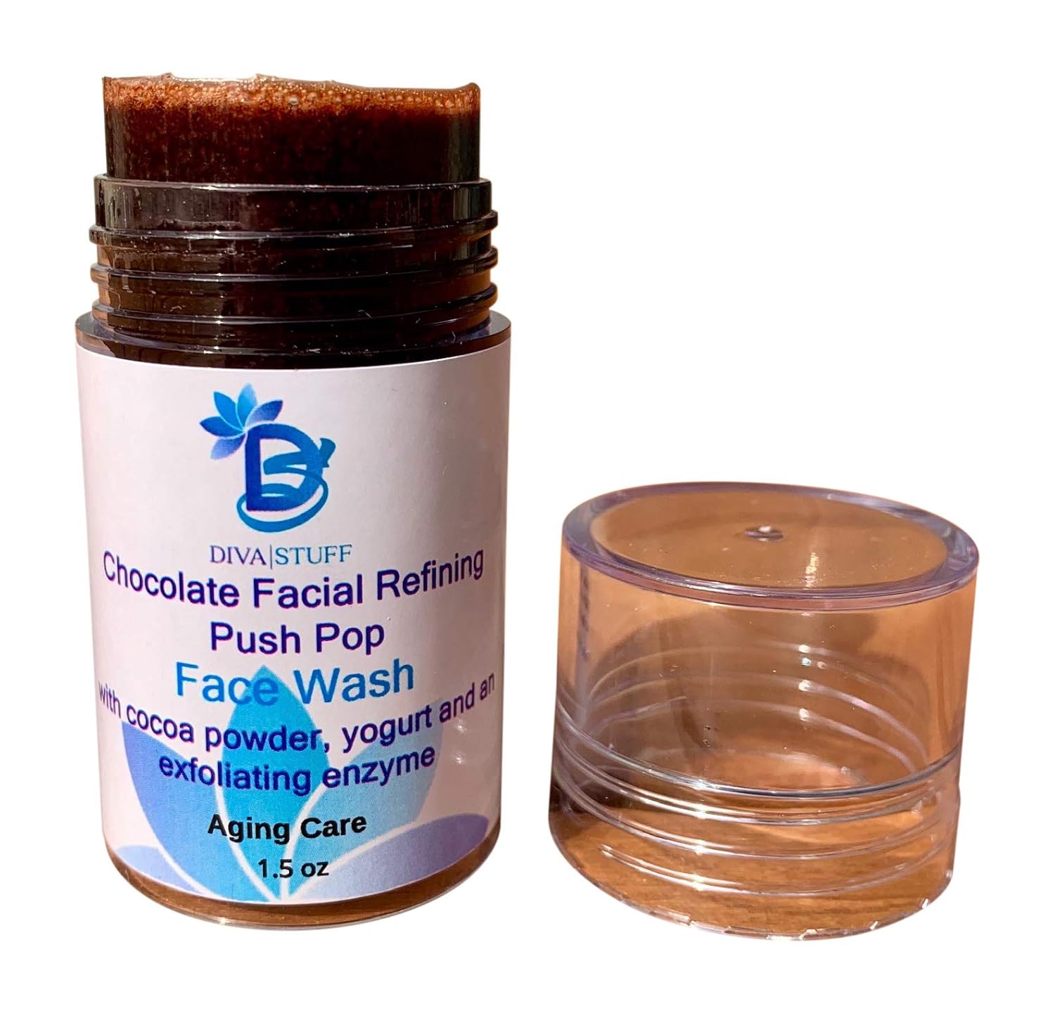 Buy Chocolate Facial Refining Push Pop Face Wash with Cocoa,Yogurt and ...