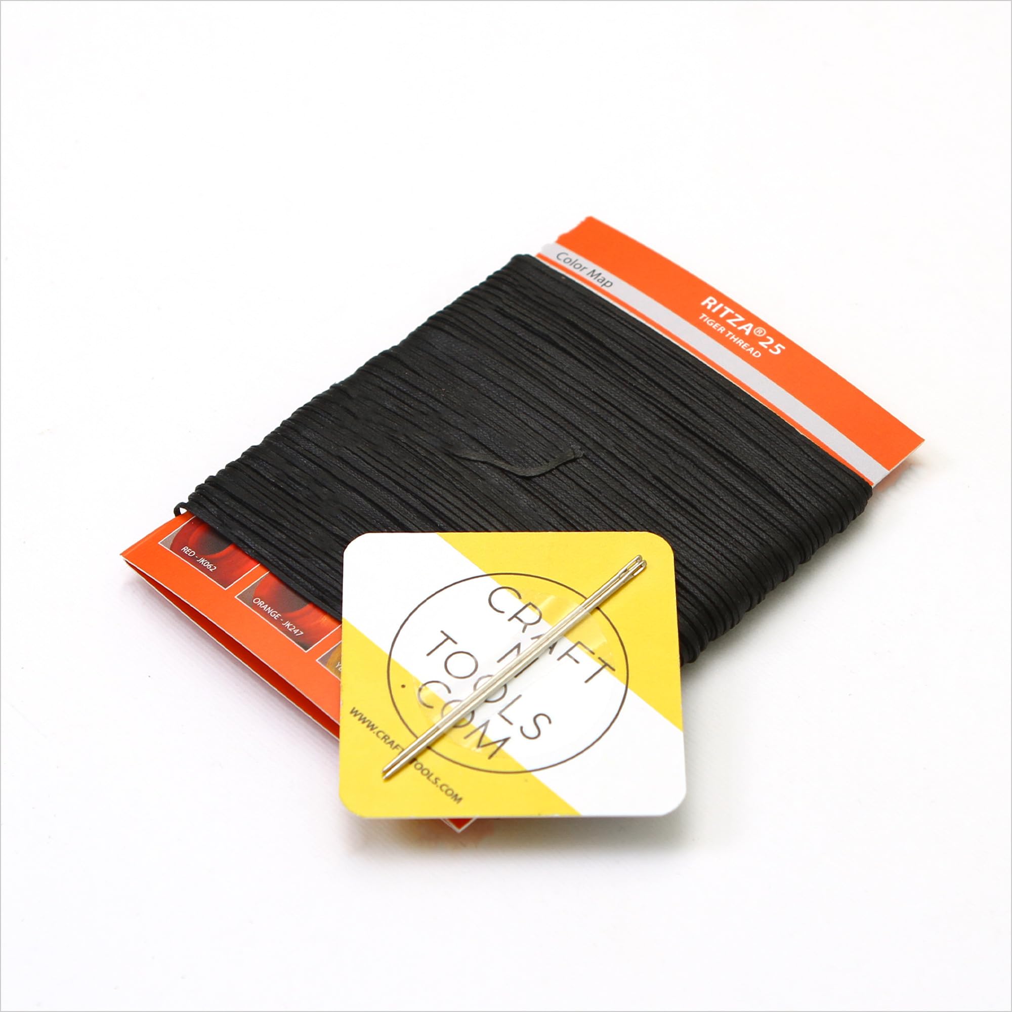 Amazon.com: Grey 1.0mm RITZA 25 Tiger Thread for Leather Craft | Waxed ...