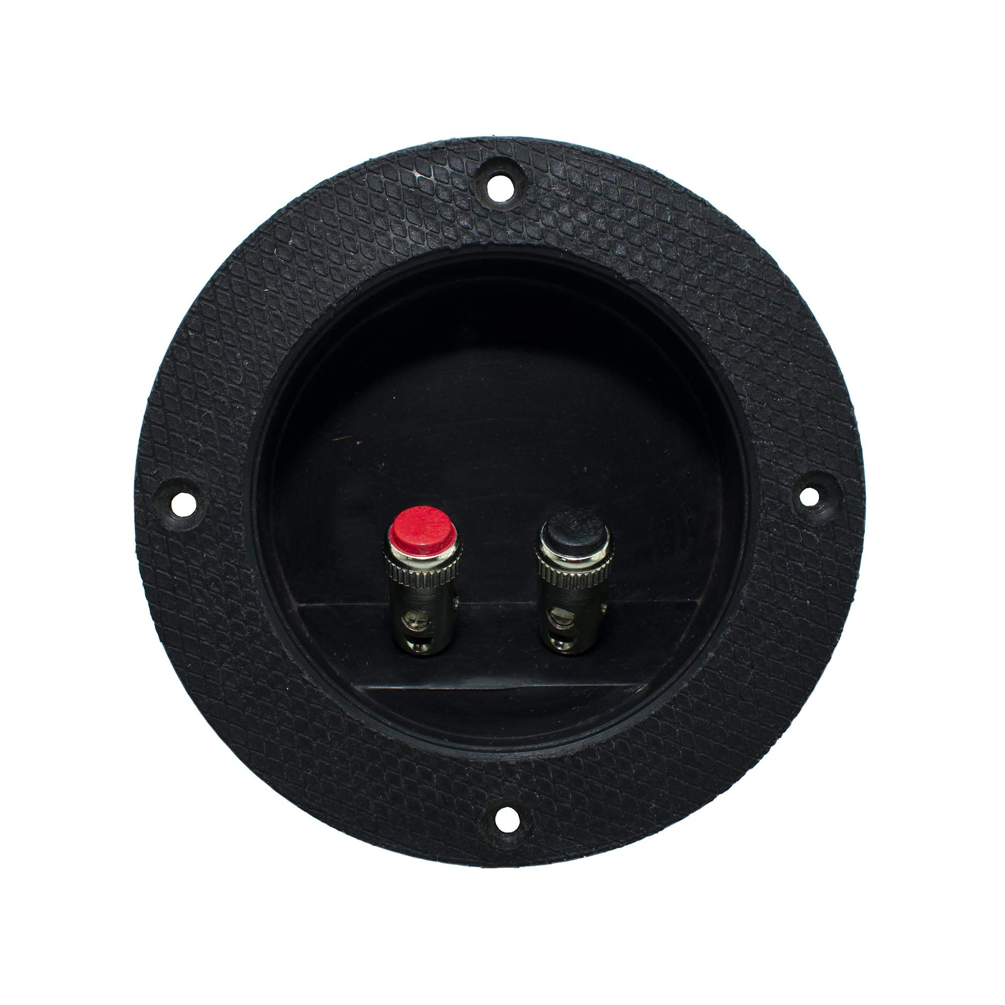 Ovicart Round 110mm Speaker Terminal Box for DIY Sub woofer Box Bass ...