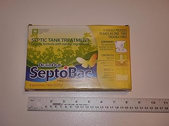 DrainOut Drainout C-Sb06N Septobac Septic Tank Treatment ...