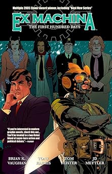 Amazon.com: Ex Machina, Vol. 1: The First Hundred Days: 9781401206123 ...