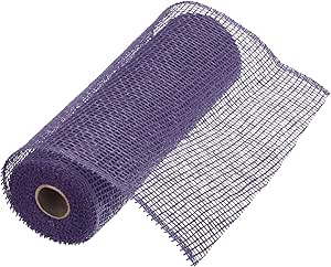 Amazon.com: MECCANIXITY 10 Inch Poly Burlap Mesh for Wreath, Decorative ...