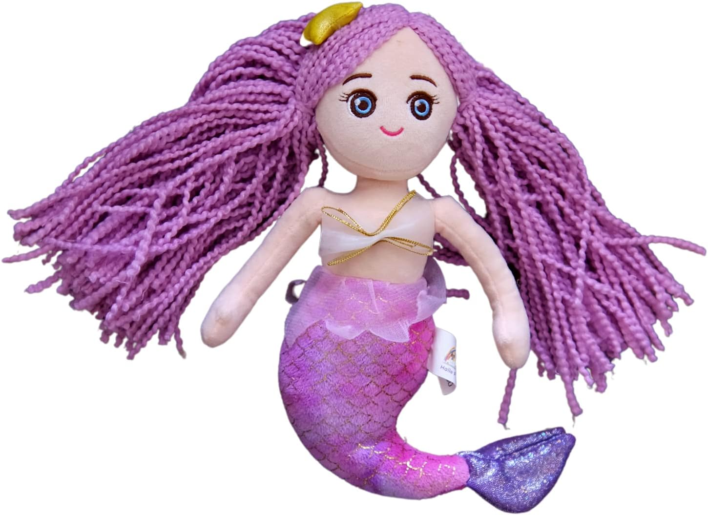 Halle P Plush Mermaid Doll – Stunning Bluebelle The Mermaid Toys with ...