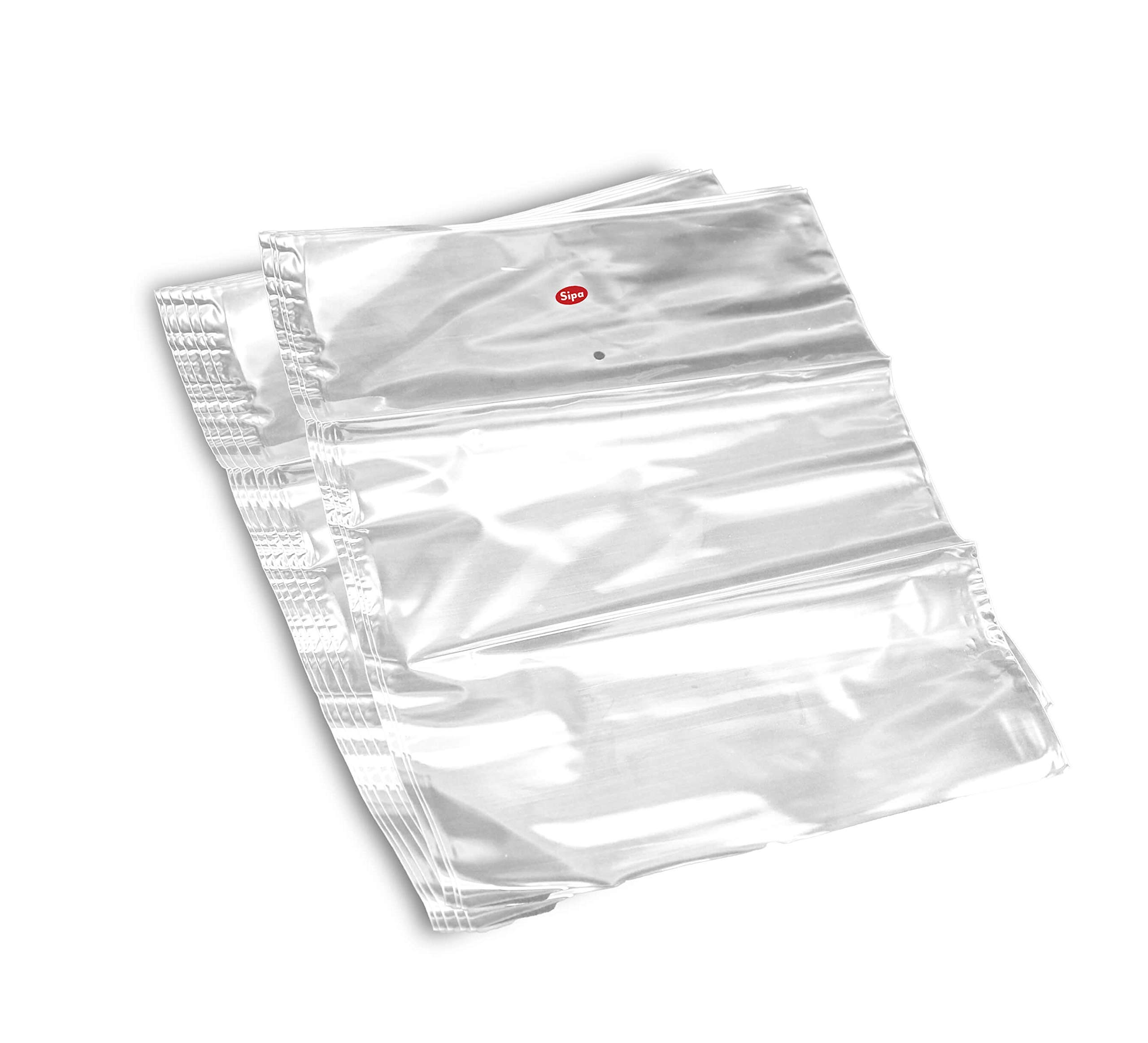 Snapklik.com : SIPA 8x12 Inch 200PCS 100 Gauge POF NON-VENTING HOLE ...