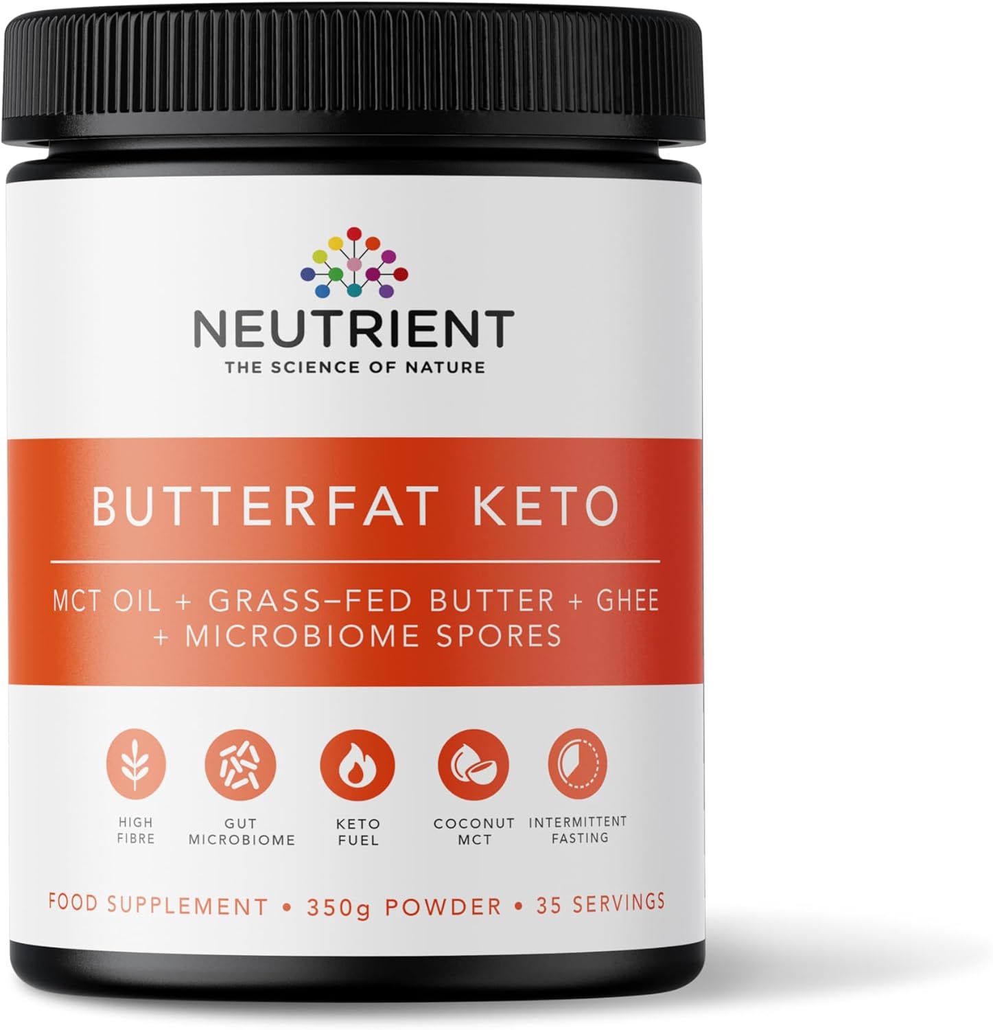 Neutrient™ Butterfat Keto MCT Powder with Coconut Sourced MCT Oil ...