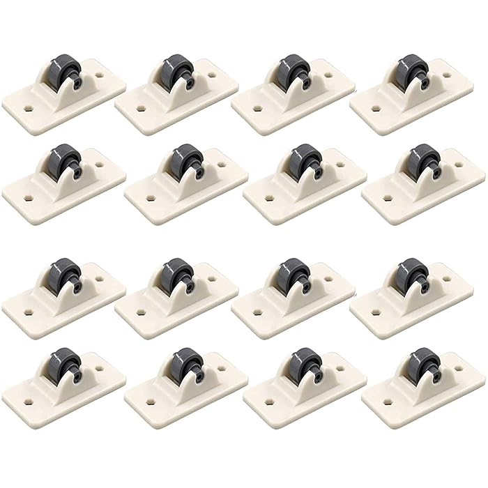 Buy 16 Pcs Small Wheels Mini Wheels Cute DIY Mini Casters Adhesive ...