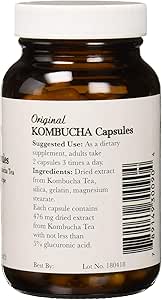 Amazon.com: Pronatura Kombucha Capsules, 580 Mg, 90 Capsules : Health ...