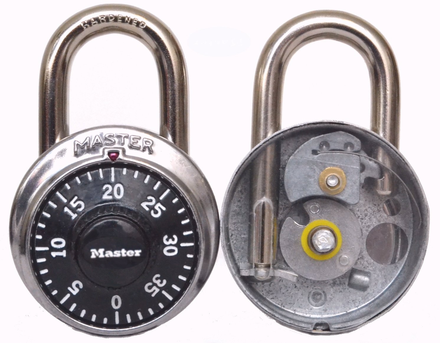 Cutaway Transparent Combination Padlock - Amazon.com