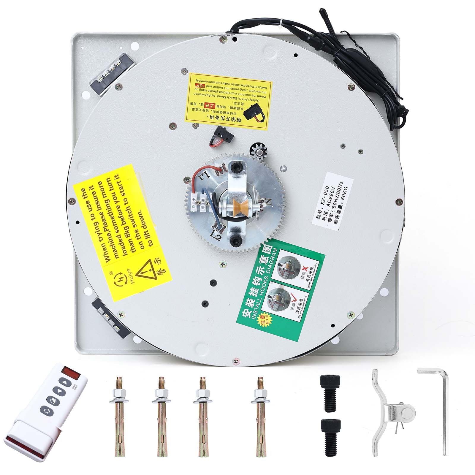 Huiye Chandelier Lift and Rotator System,330lbs Capacity, 110V Power ...