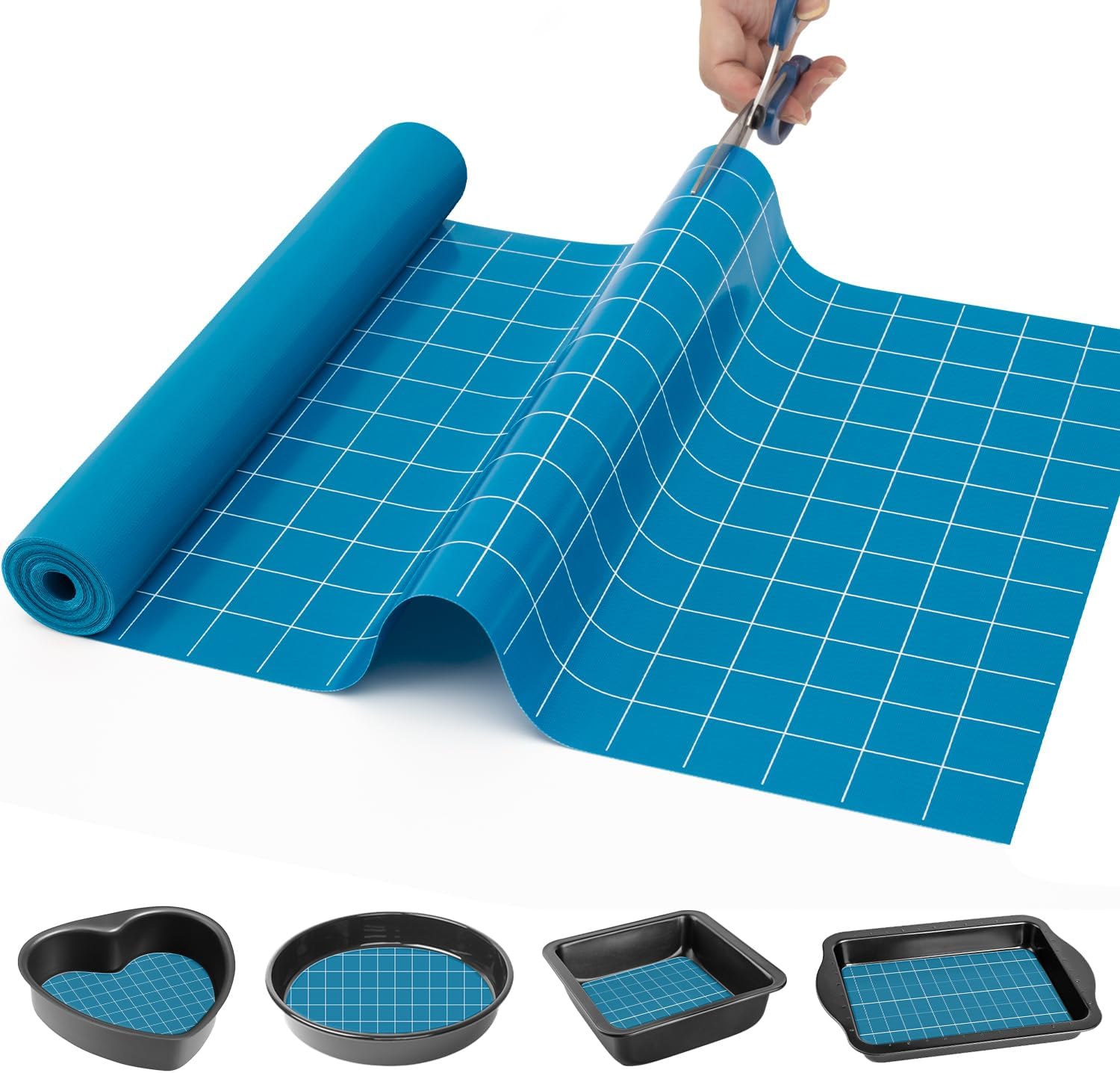 Amazon.com: Silicone Baking Mat Roll- Reusable Baking Mats Silicone for ...