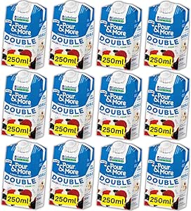 12x250ml UHT Double Cream Alternative (12x250ml) : Amazon.co.uk: Grocery