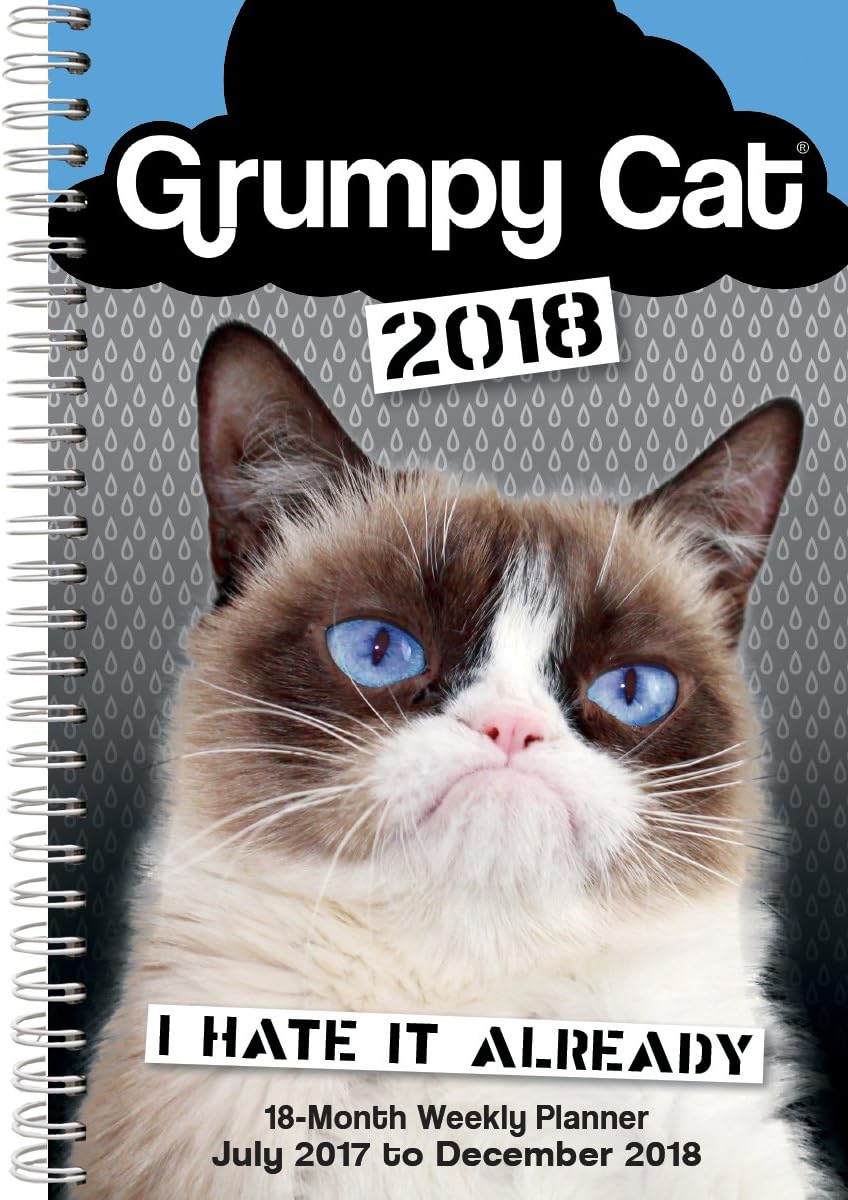 Grumpy Cat® 2018 Engagement Calendar (CW0232): Grumpy Cat Limitied ...
