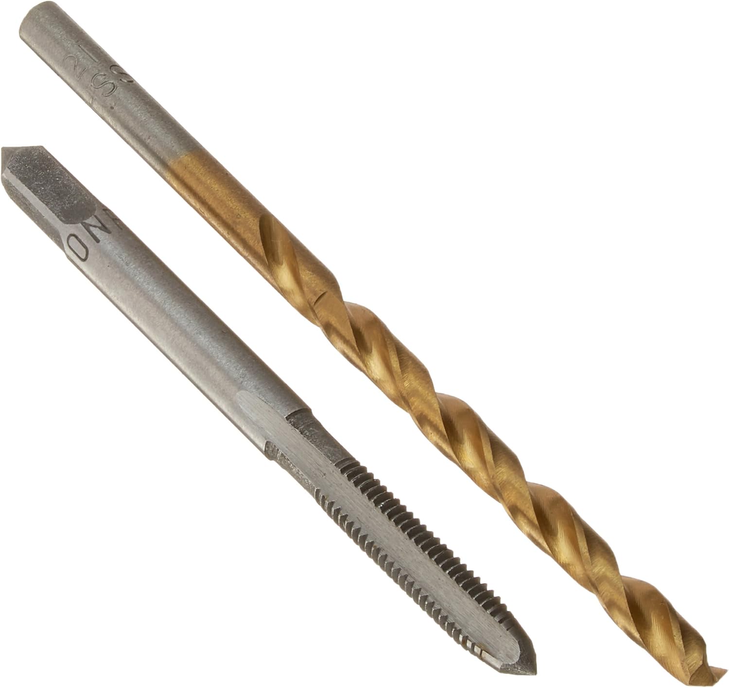 Amazon.com: EAZY POWER 82734 10-32NF Tap & Titanium Drill Bit Set (2 ...