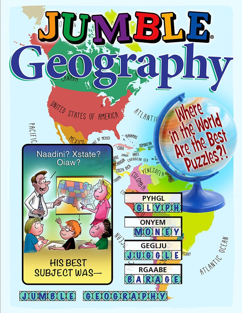 Jumble® Geography: Where in the World Are the Best Puzzles?!: Content ...