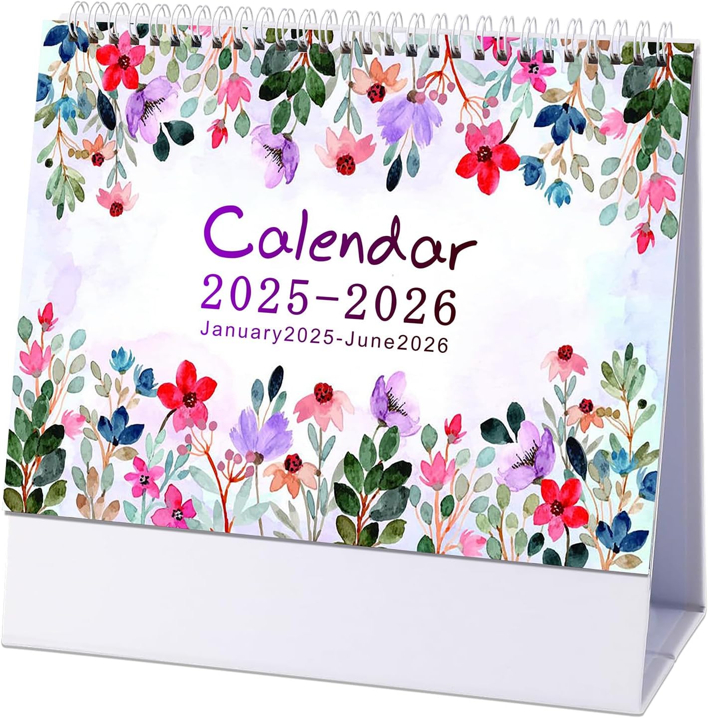 Bailinks 2026-2027 Desktop Standing Calendar, Compact Monthly Desk ...