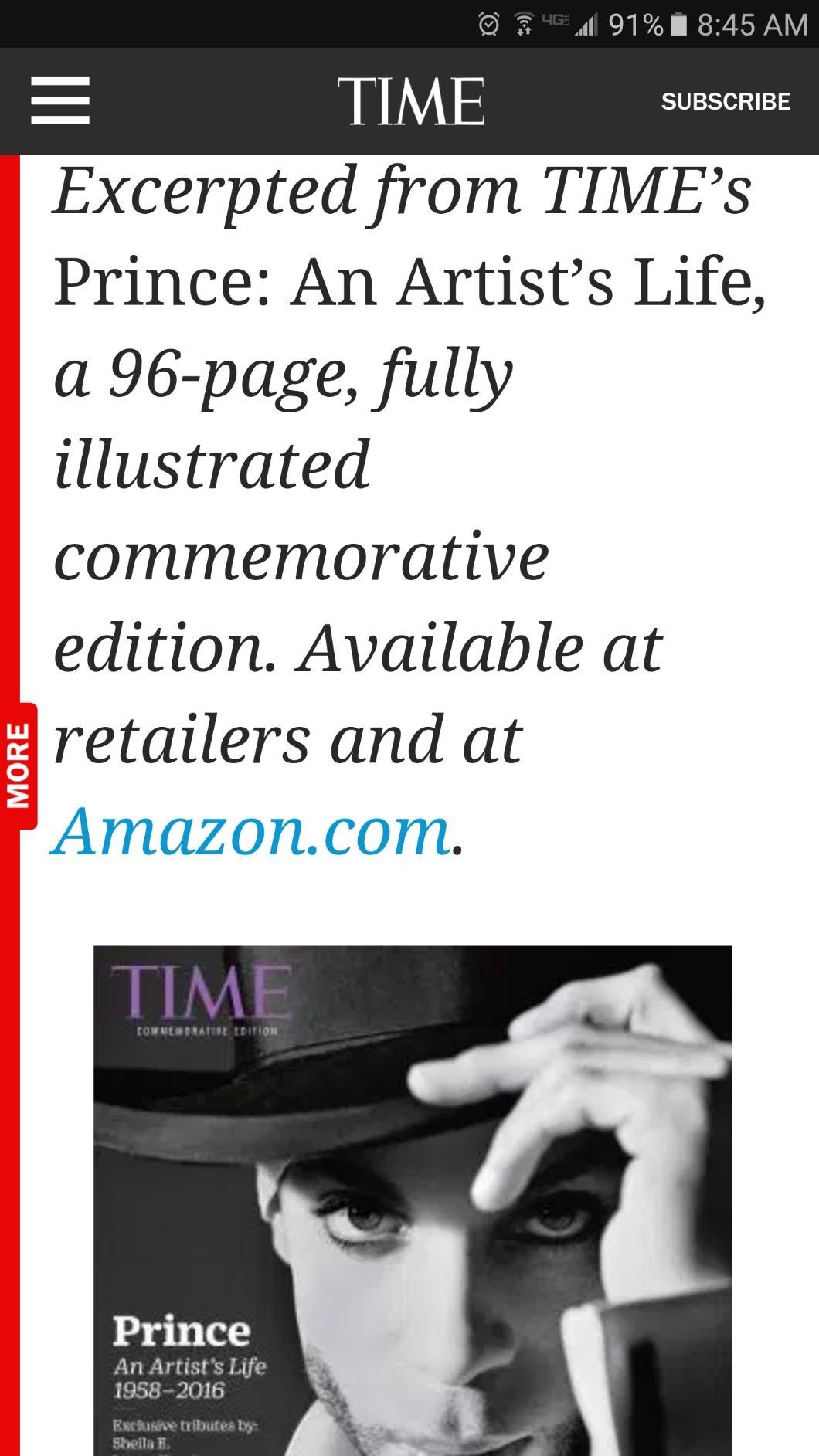 Time - Prince: An Artist's Life: Time: 9781683308461: Amazon.com: Books