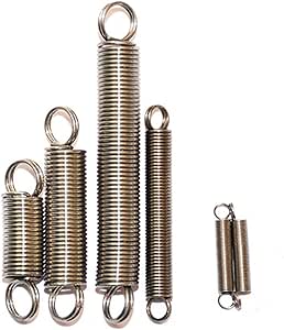 Xianglaa-Flexible Springs, Extension Tension Spring, 5Pcs, 0.8mm Wire ...