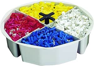 Custom Leathercraft1152 Full-Round Bucket Tray, 2.5 in. High - Amazon.com