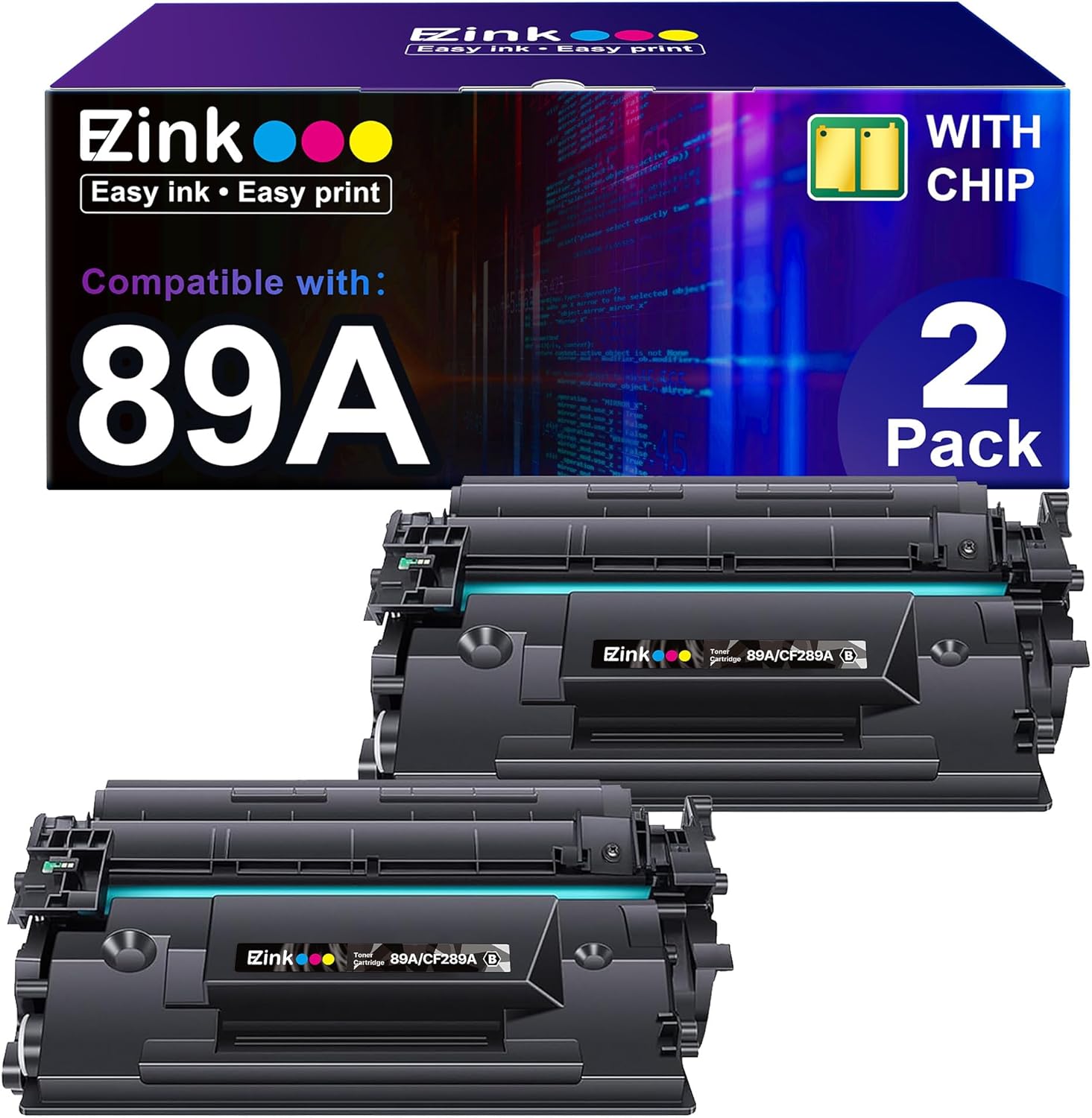 Amazon.com: E-Z Ink 89A with Chip Compatible Toner Cartridge ...