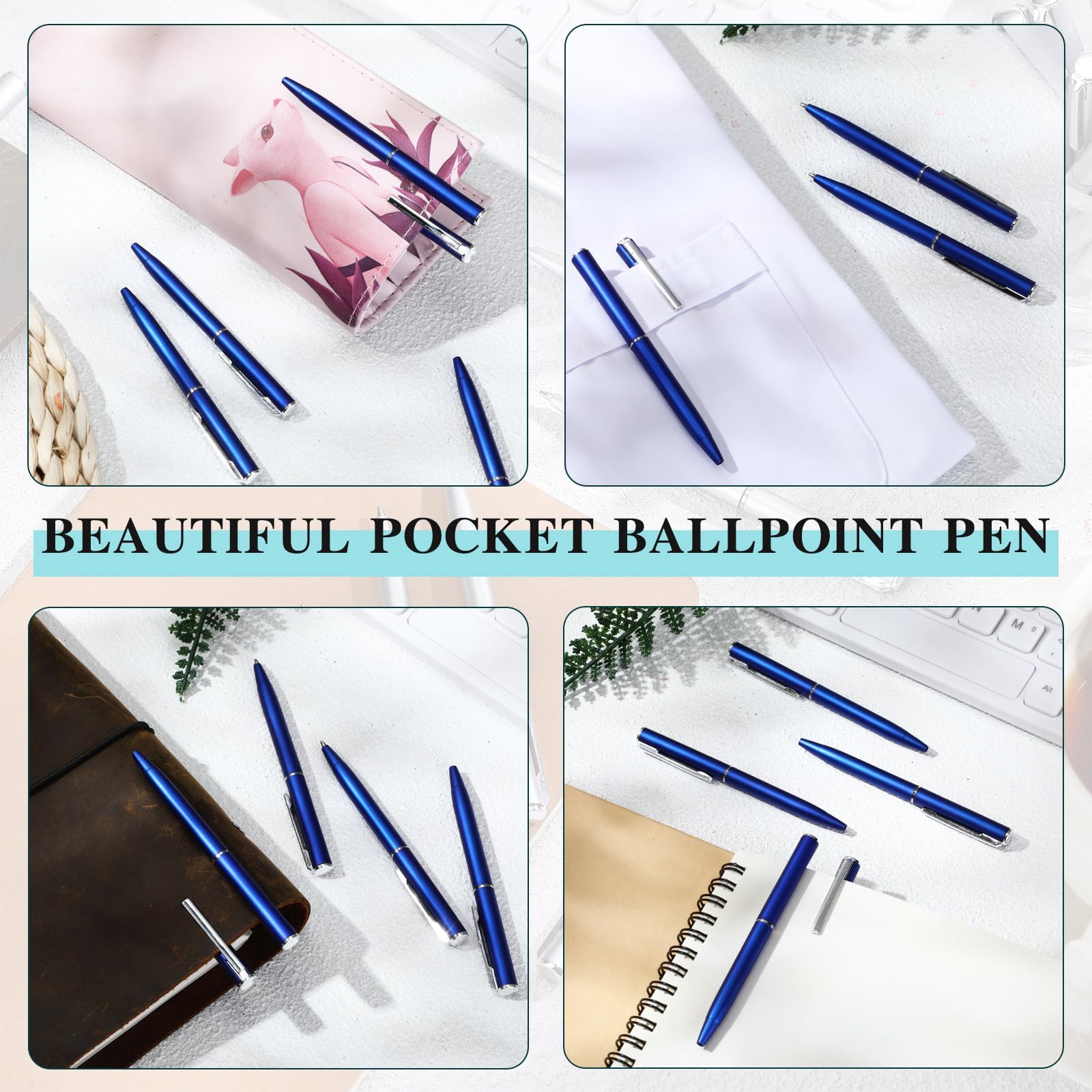 Snapklik.com : Teling 36 Pcs Small Ballpoint Pen Mini Pens Bulk 4 Inch ...