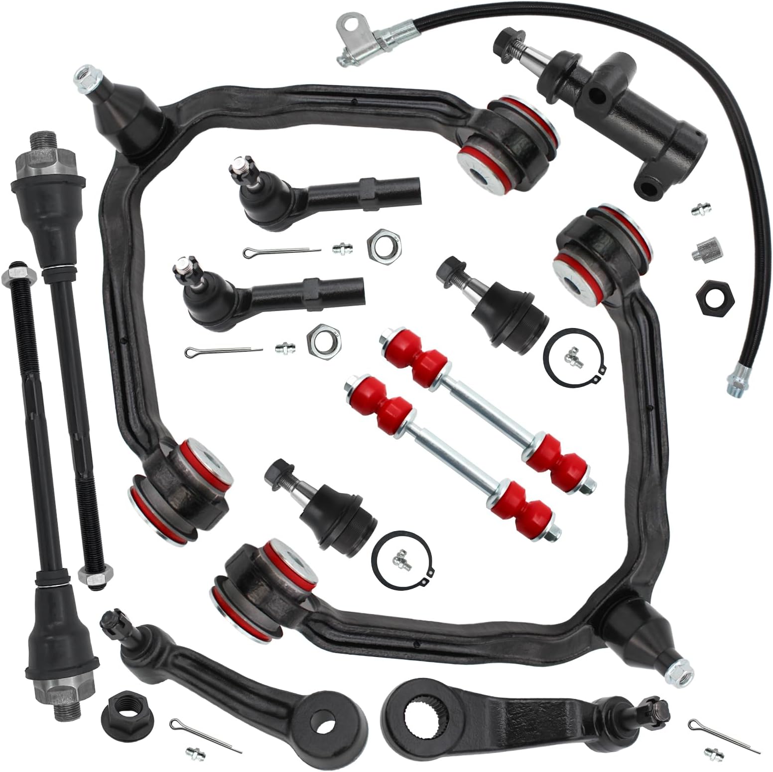Amazon.com: Front Upper Control Arms for Escalade 02-06, Chevy ...