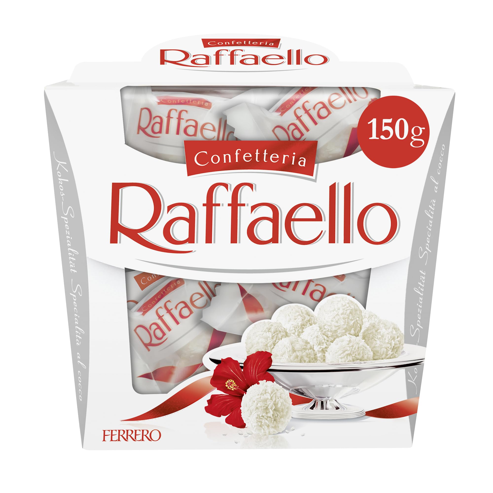Ferrero Confetteria Raffaello, 150g : Amazon.com.tr: Gıda Ürünleri