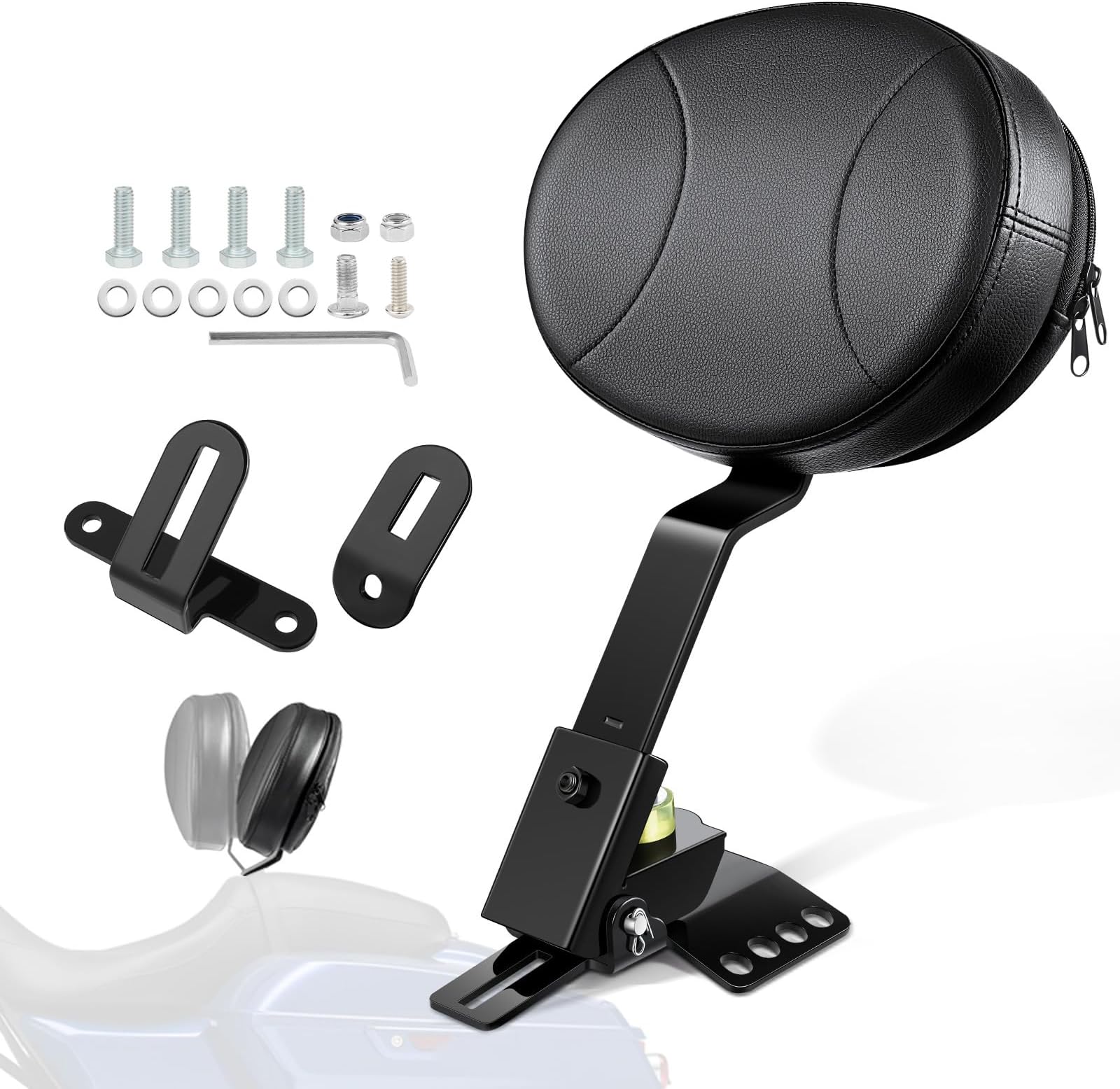 Amazon.com: Contoured - Driver's Backrest for Honda Shadow VT750 Ace ...