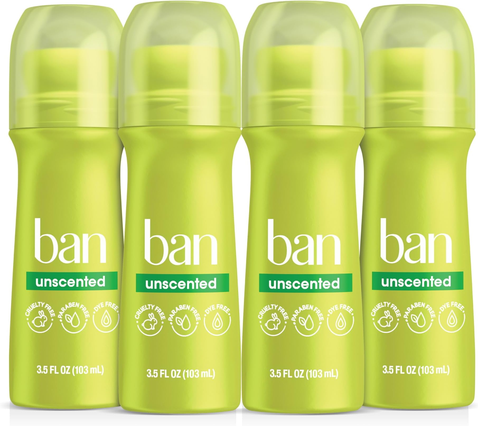 Amazon.com: Ban Original Unscented 24-hour Invisible Antiperspirant ...