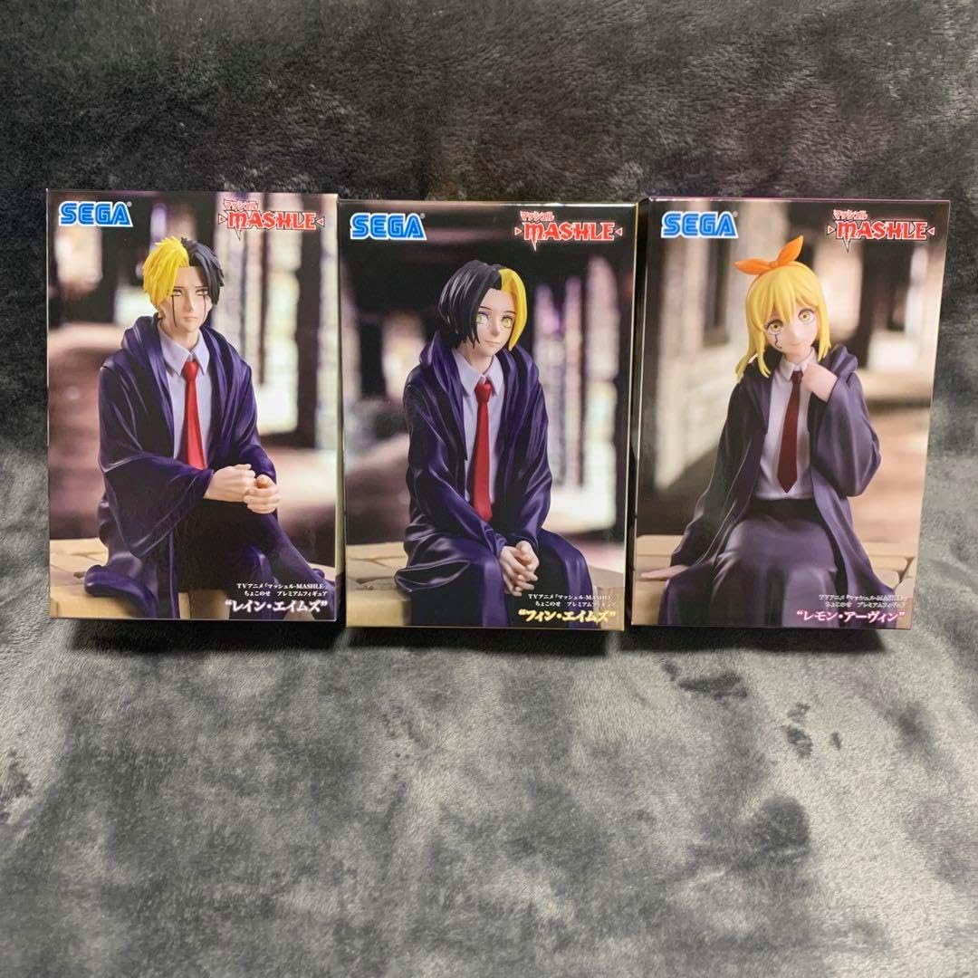 Amazon | マッシュル ちょこのせ プレミアムフィギュア 3体セット NKKH | フィギュア・ドール 通販