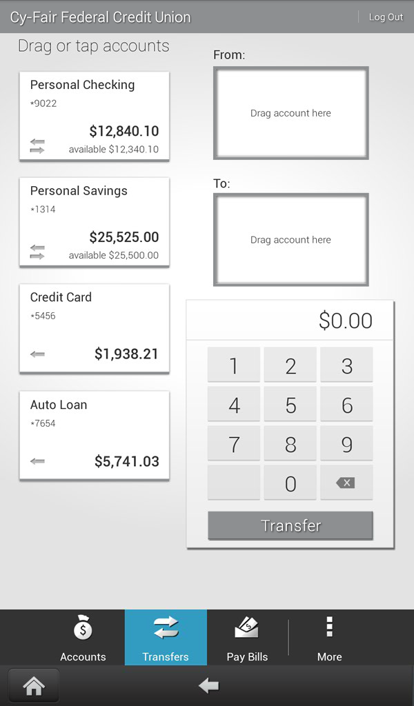 Cy-Fair Federal Credit Union Mobile Banking (Kindle Tablet Edition ...