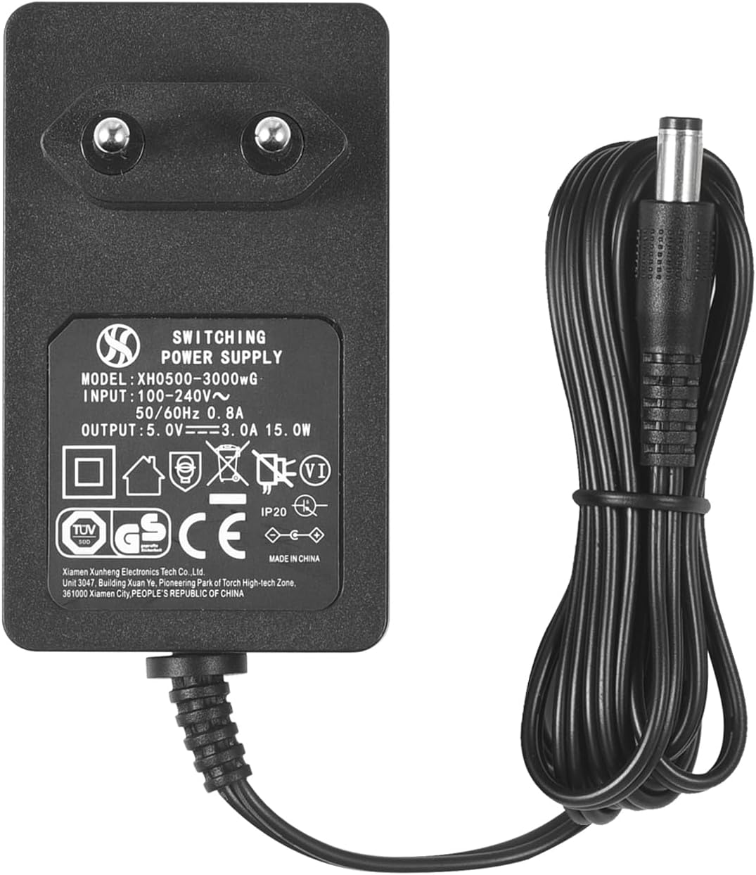 Adaptateur Secteur AC à DC 18V 1A, fiche 5,5 mm x 2,1 mm : Amazon.fr ...