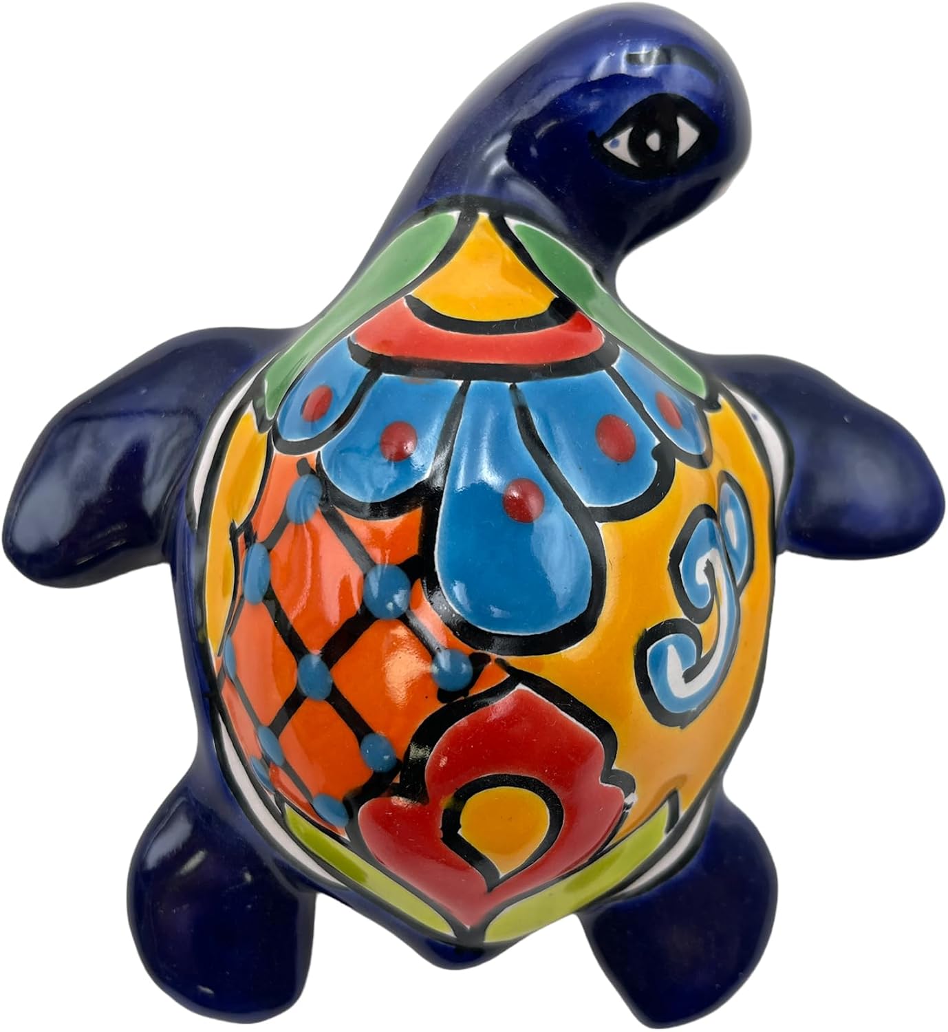 Amazon.com: Talavera Sea Turtle Mexican Pottery Home Decor Folk Art ...