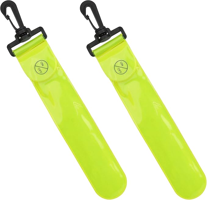 Amazon.co.jp: [KOYOKOMA] LED ストラップ 反射 リフレクター 2個セット キーホルダー 交通安全 夜間反射 反射ストラップ バッグチャーム アクセサリー 通勤 通学 ...