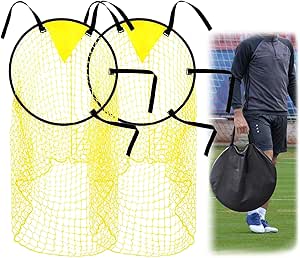 Sports Sphere Top Bins Target with Net and Storage Bag, Adjustable ...
